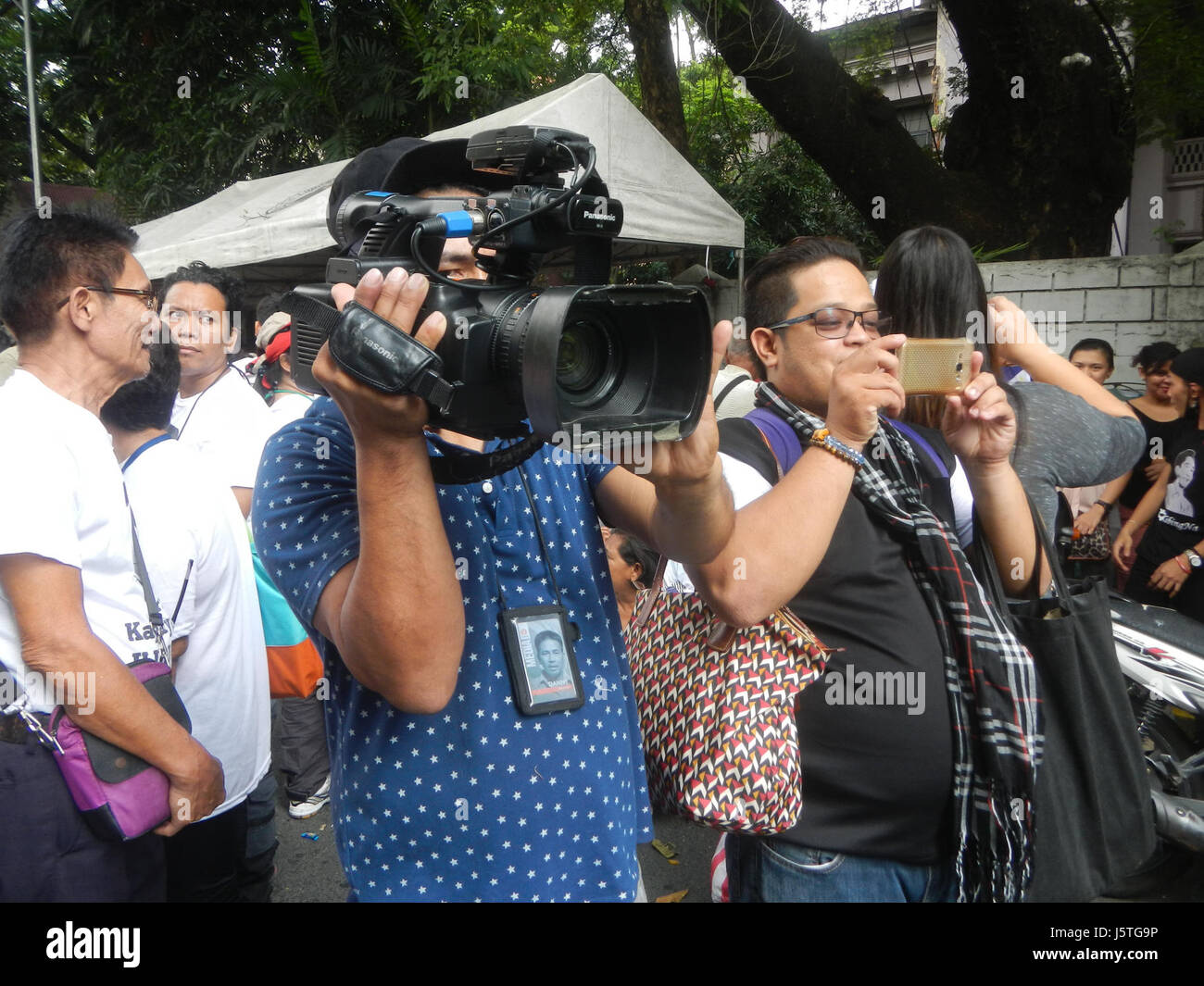 0145 Vigils demonstrations Media coverages Ferdinand Edralin Marcos ...