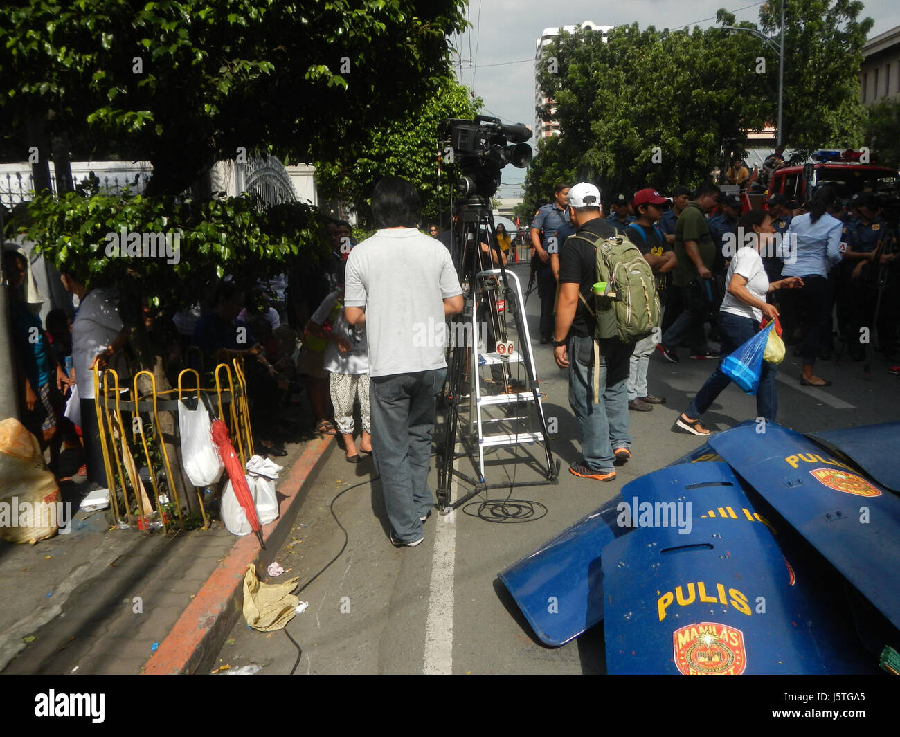 0171 Vigils demonstrations Media coverages Ferdinand Edralin Marcos ...