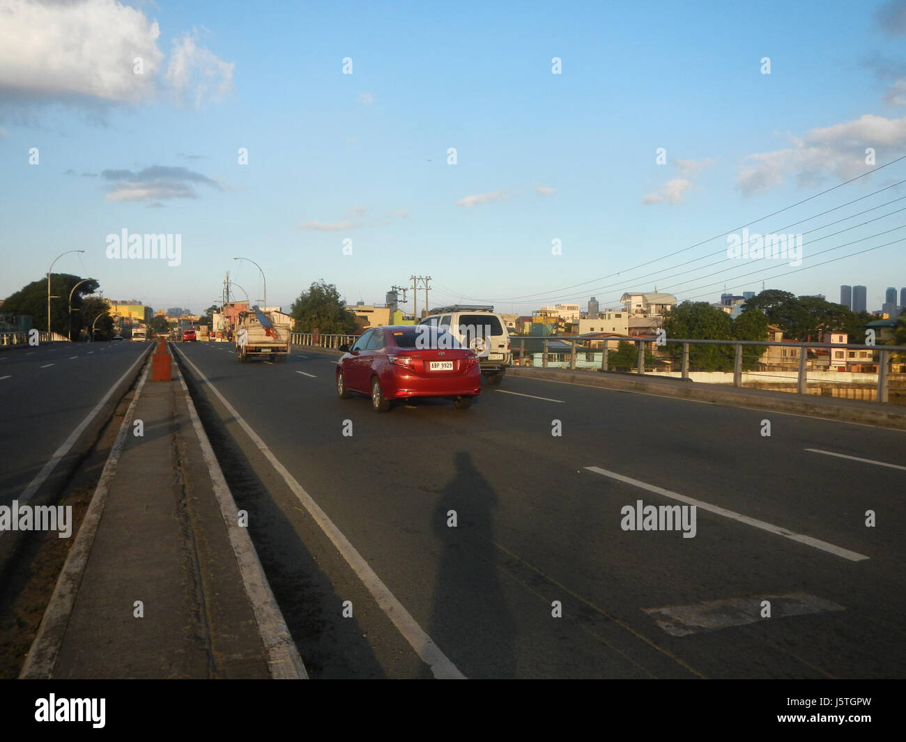 The Lambingan Bridge spans the Pasig River in Santa Ana, Manila. It ...