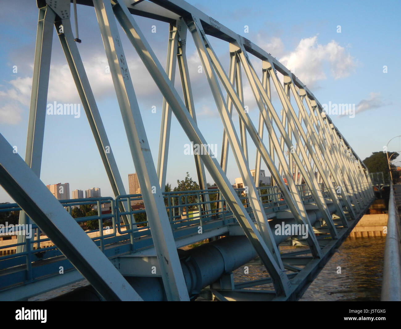 Lambingan Bridge, located across the Pasig River in Santa Ana, Manila ...