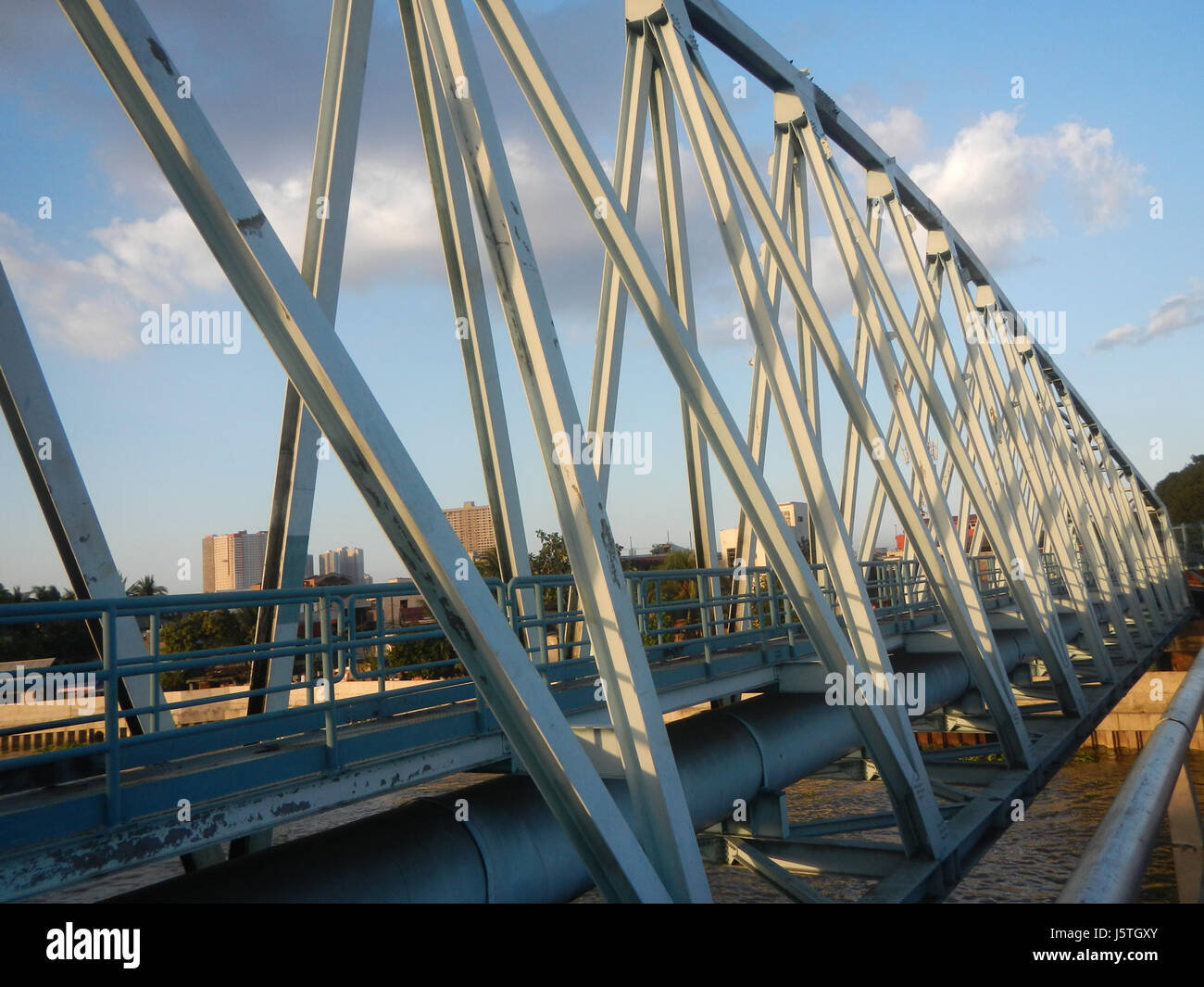 The Lambingan Bridge connects Santa Ana to the rest of Manila, spanning ...