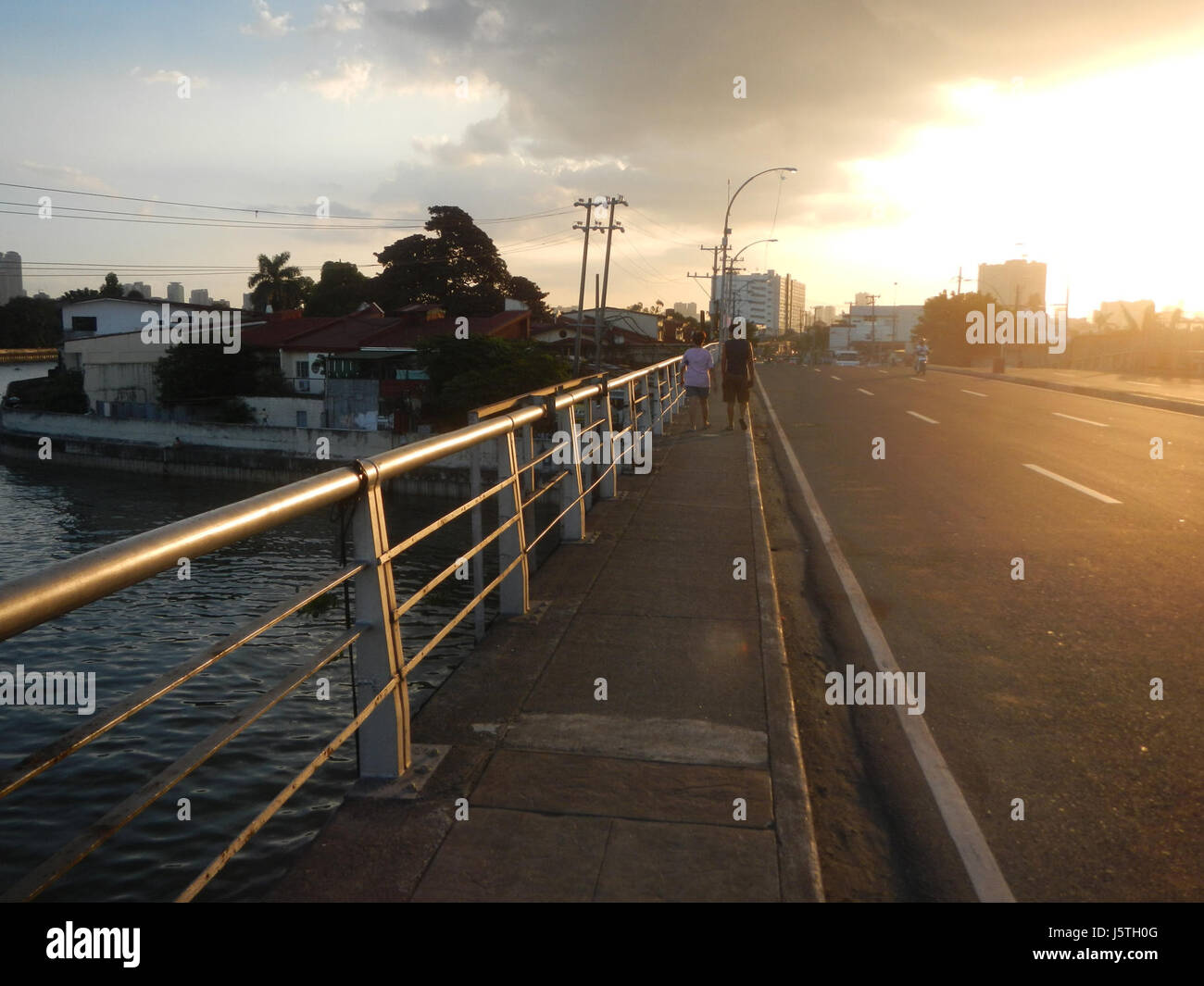 Lambingan Bridge, located in Santa Ana, Manila, spans the Pasig River ...