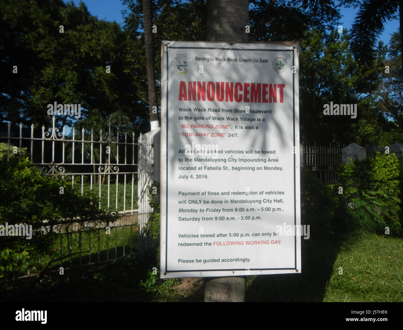 This image features a view of Wack-Wack Greenhills East, located on ...