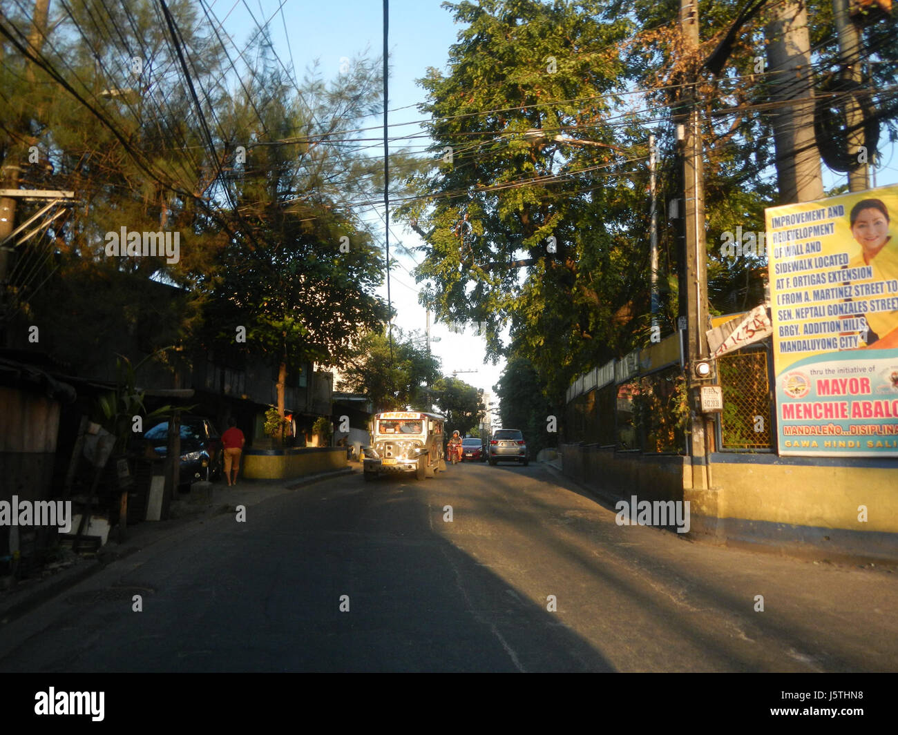 This map outlines key landmarks within the Barangays of Addition Hills ...