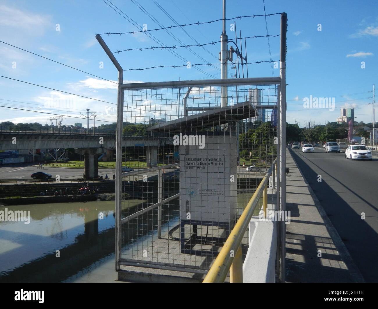 This refers to a footbridge located along Marcos Highway, Marikina City ...