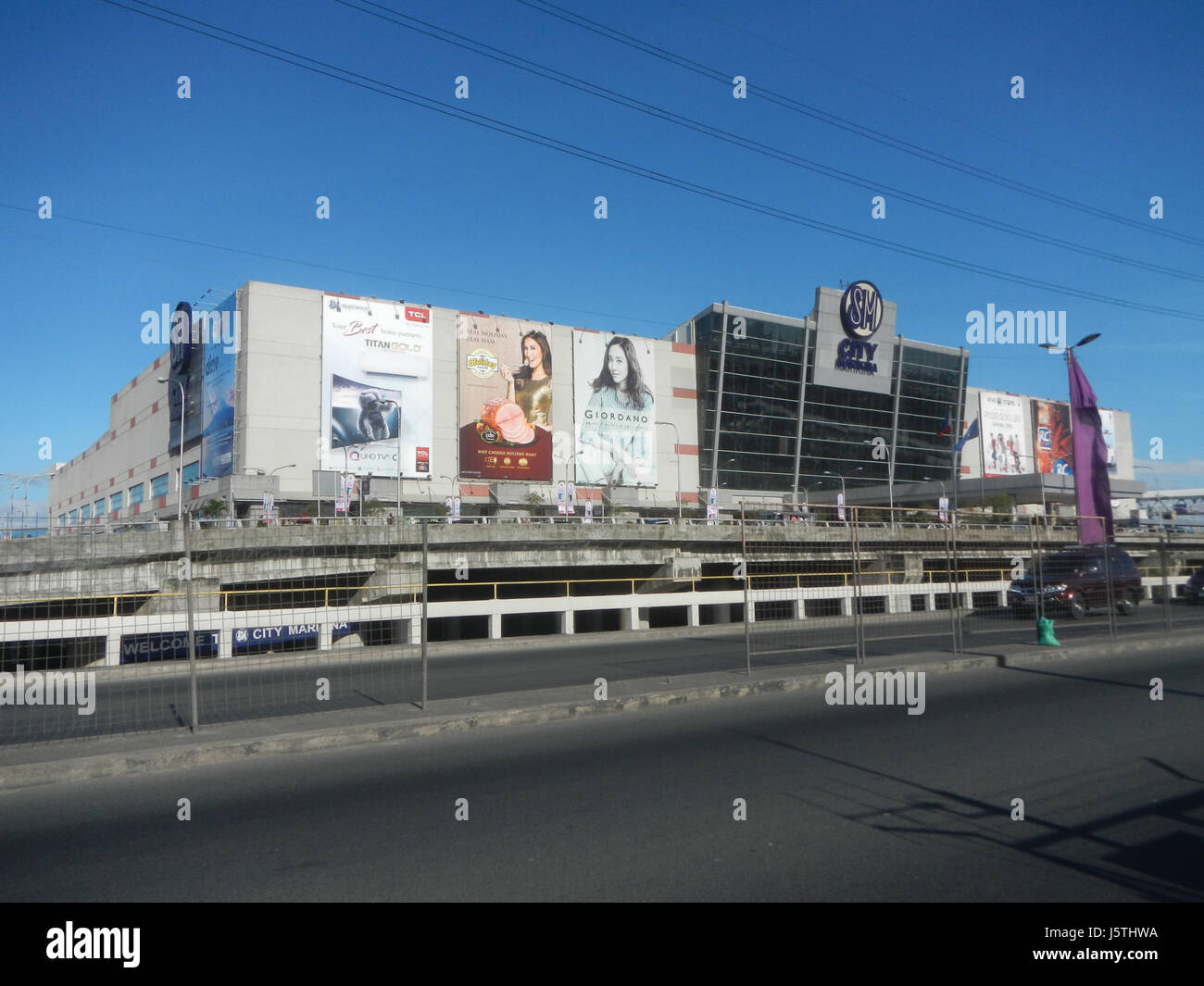 The Footbridge along the Marcos Highway in Marikina City is an ...