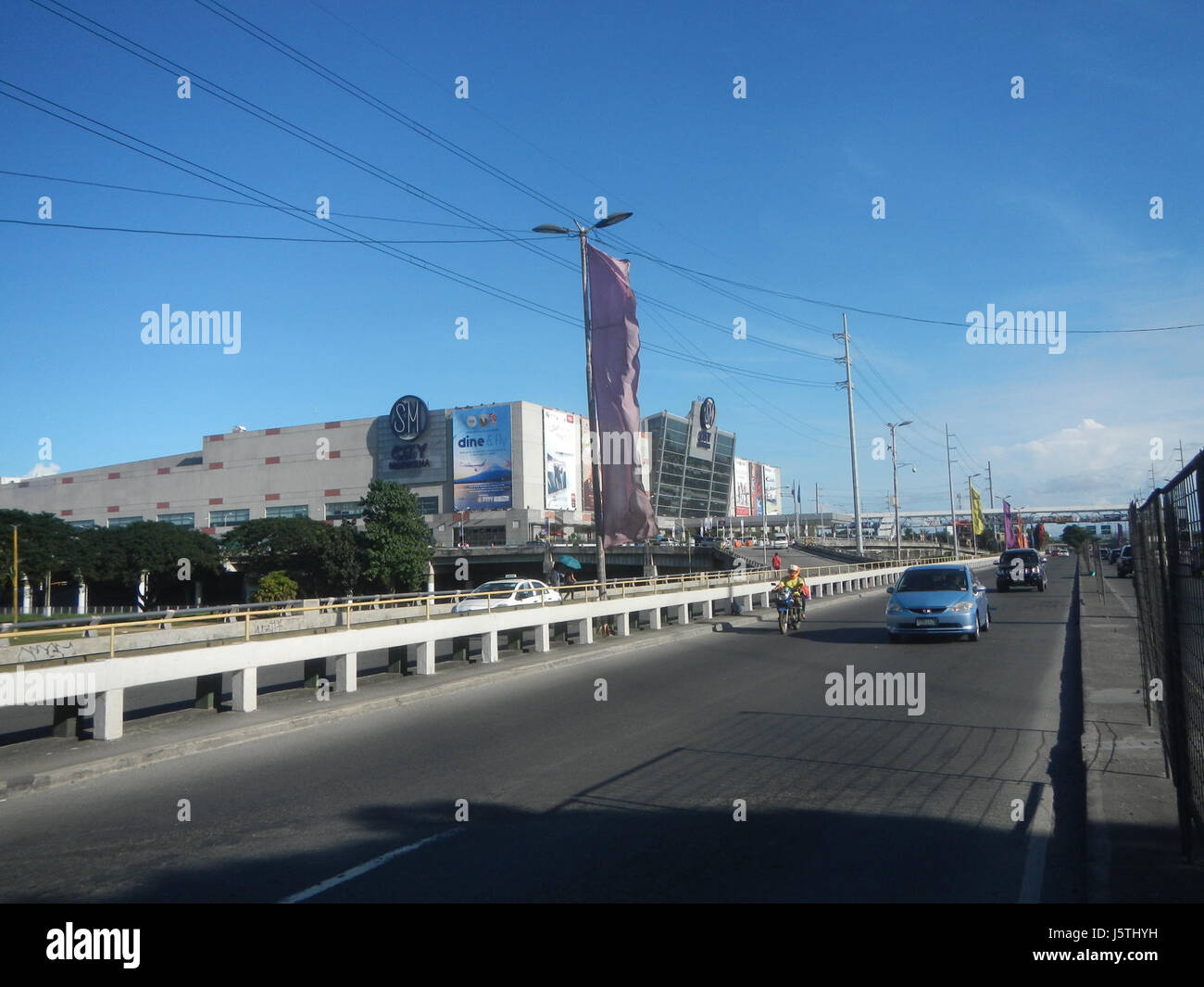 This footbridge in Marikina City, Philippines, provides pedestrians ...
