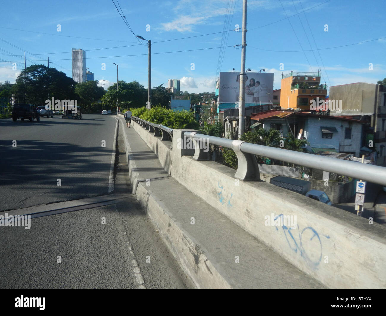 The 0113 Footbridge over Marcos Highway in Marikina City is a ...