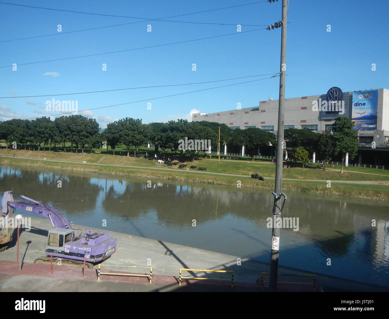 The footbridge over Marcos Highway in Marikina City provides pedestrian ...