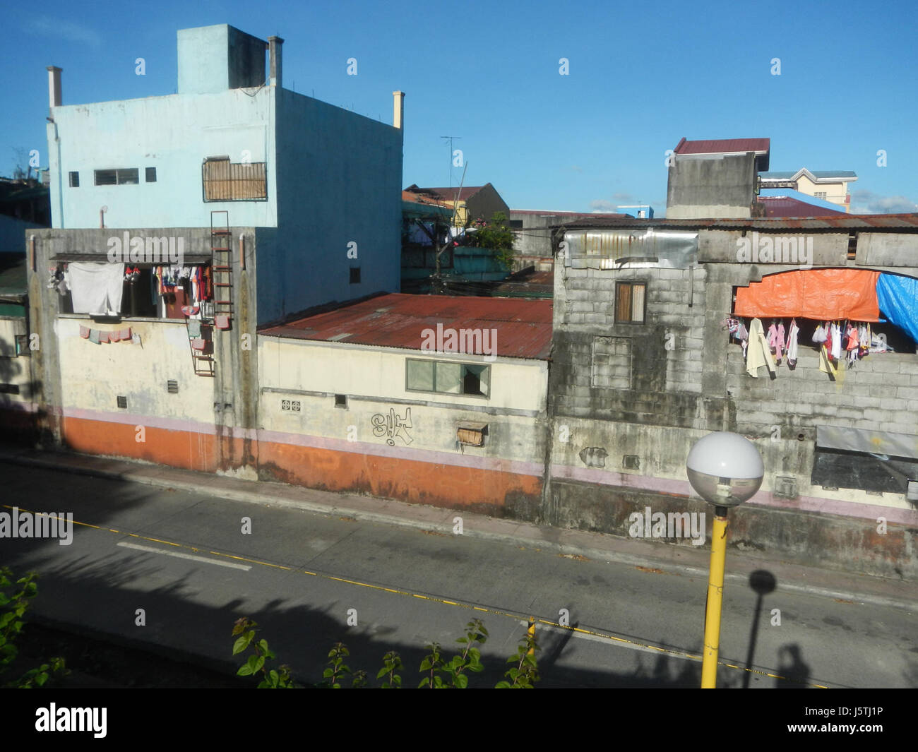 Footbridge along Marcos Highway in Marikina City, Metro Manila ...