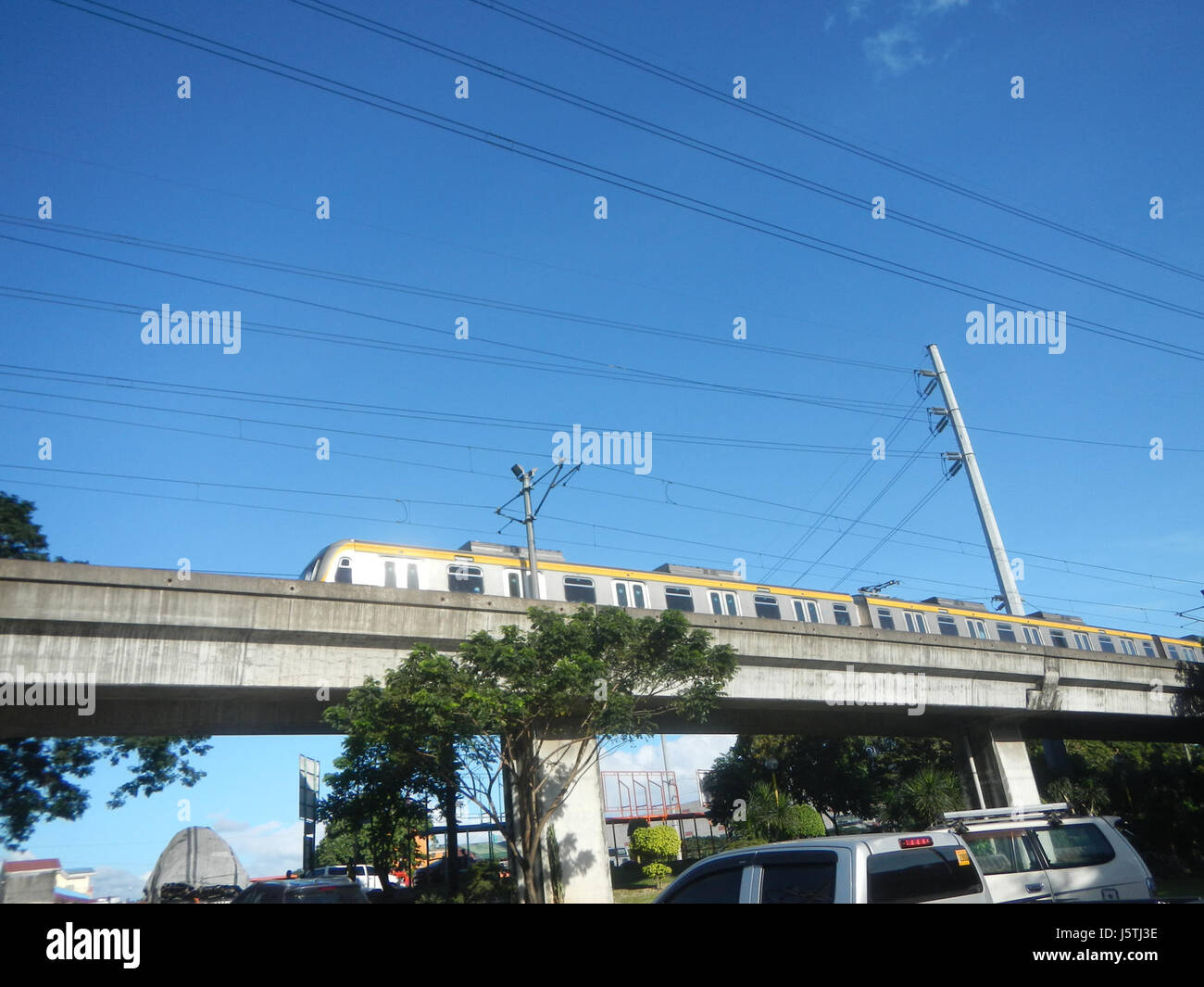 The image showcases the Barangay Industrial Valley Complex with the LRT ...
