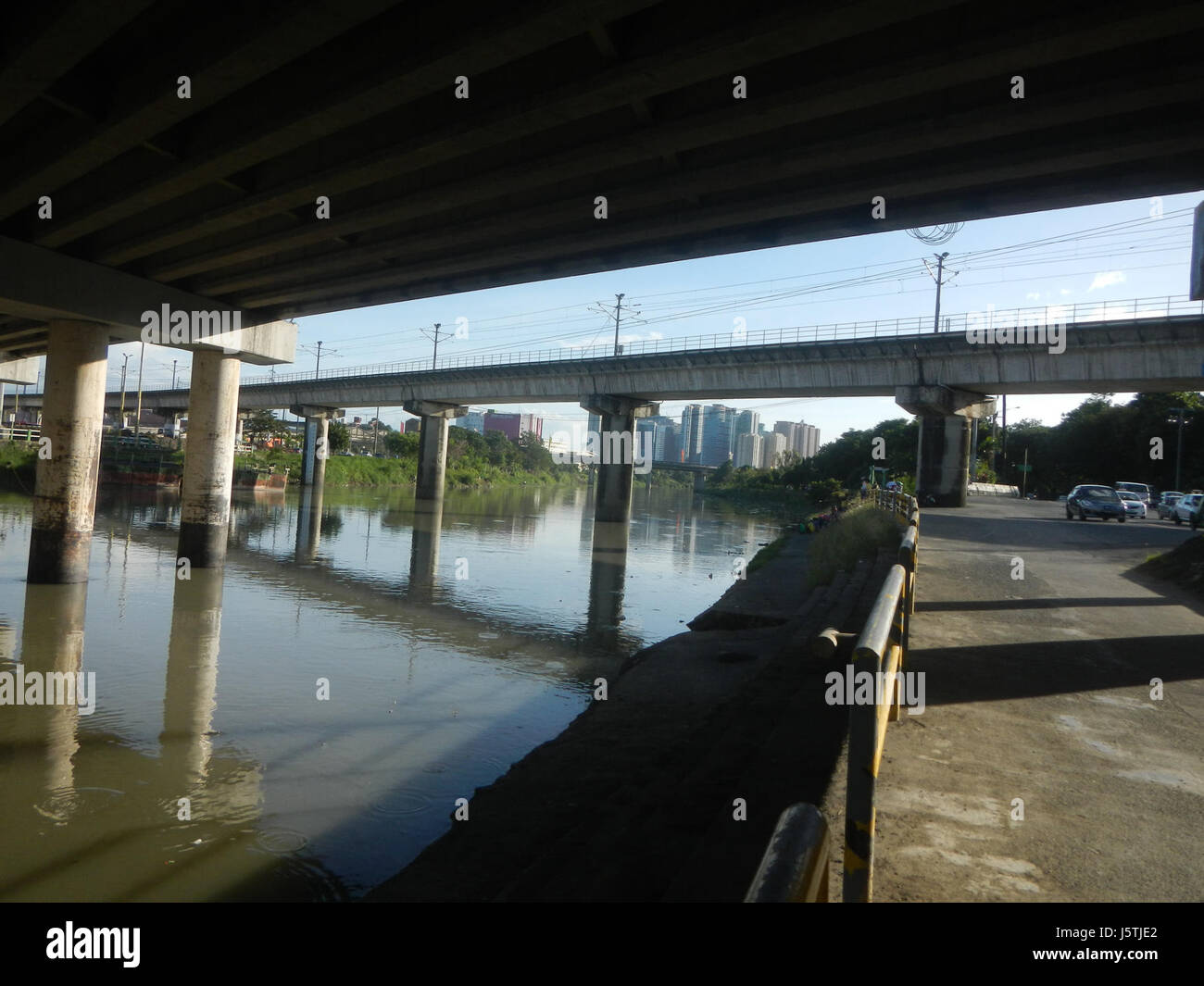 The image depicts a view of Barangay Industrial Valley, located near SM ...