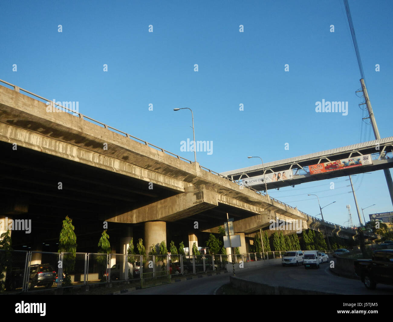 01014 SM City Marikina Flyover Marcos Bridge Highway River LRT Line 8 ...