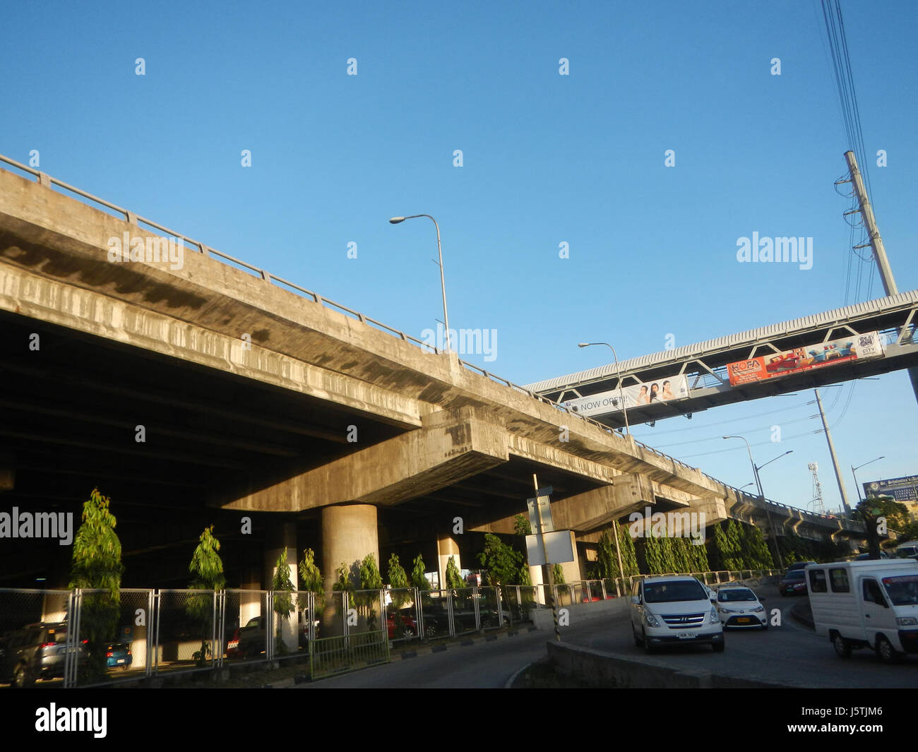 01014 SM City Marikina Flyover Marcos Bridge Highway River LRT Line 9 ...