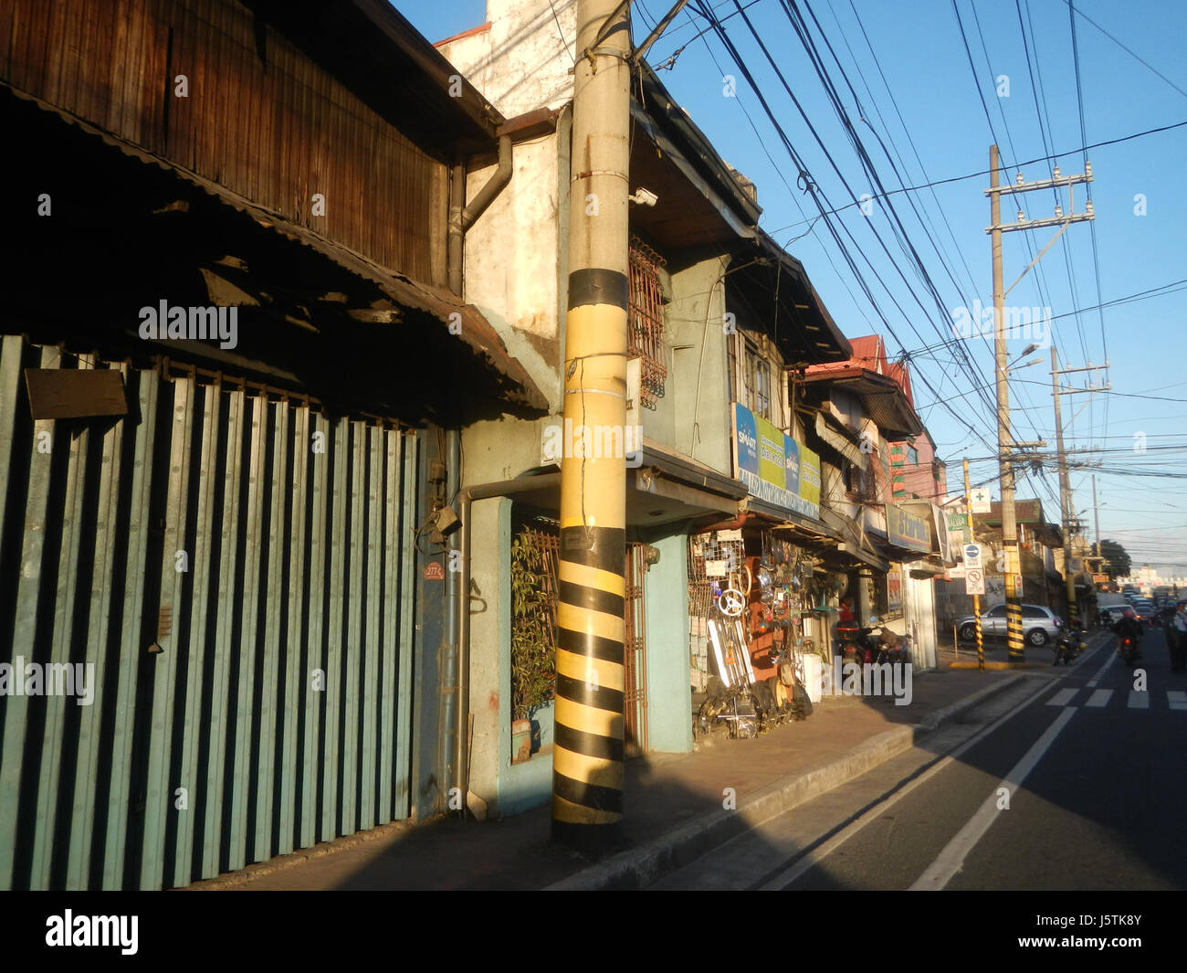 This historical image showcases the Bonifacio Avenue bridge in Marikina ...