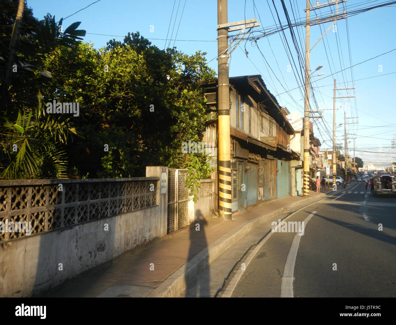 This image shows A. Bonifacio Avenue in Marikina City, highlighting the ...