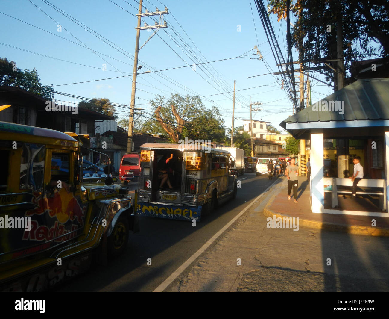 A. Bonifacio Avenue in Marikina City, Philippines, features a prominent ...