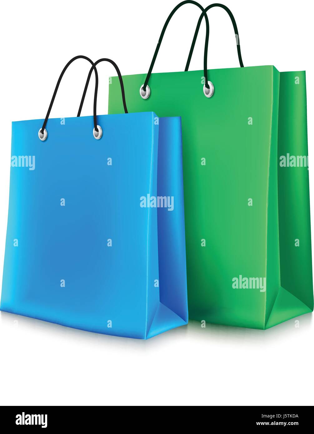 Vector Set of Colorful Shopping Bags. Vector Illustraion Stock Vector ...