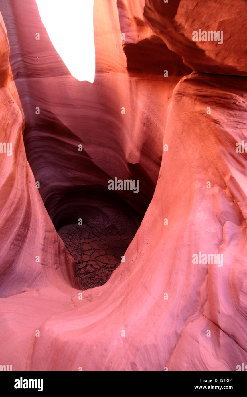 This image captures a side canyon off Poison Springs Canyon, showcasing ...