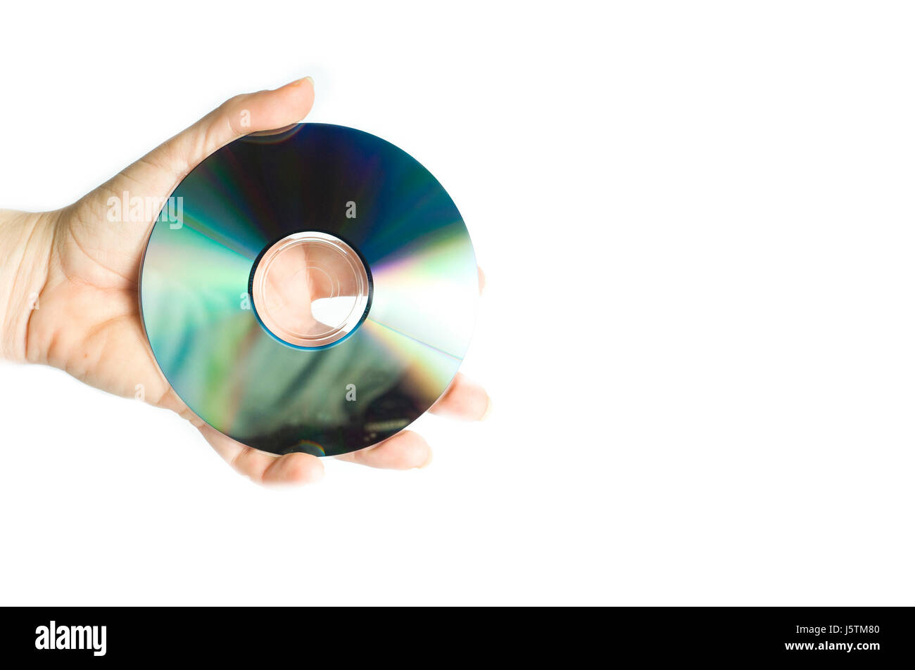 hand holding cd Stock Photo - Alamy