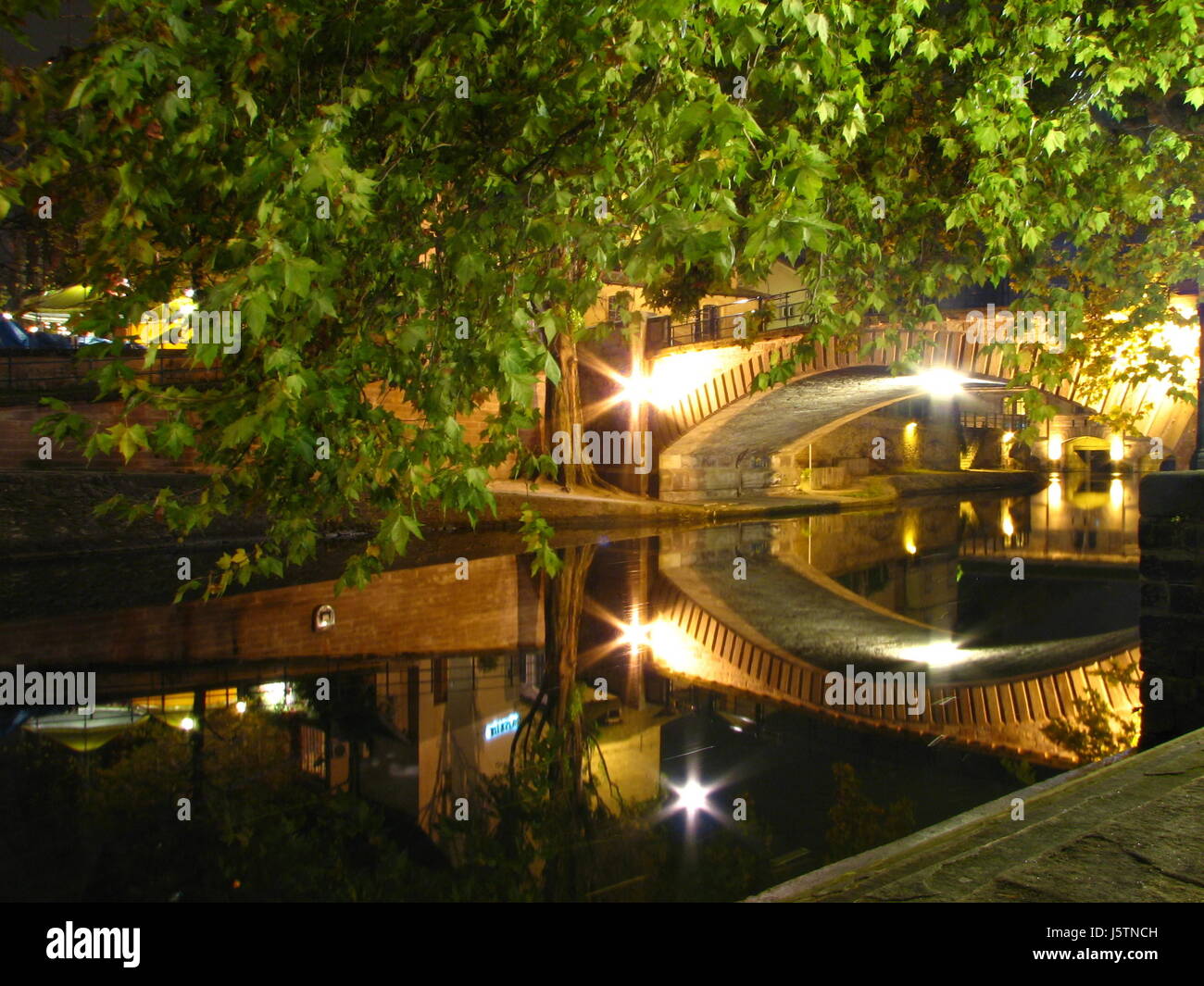 bridge at night Stock Photo - Alamy