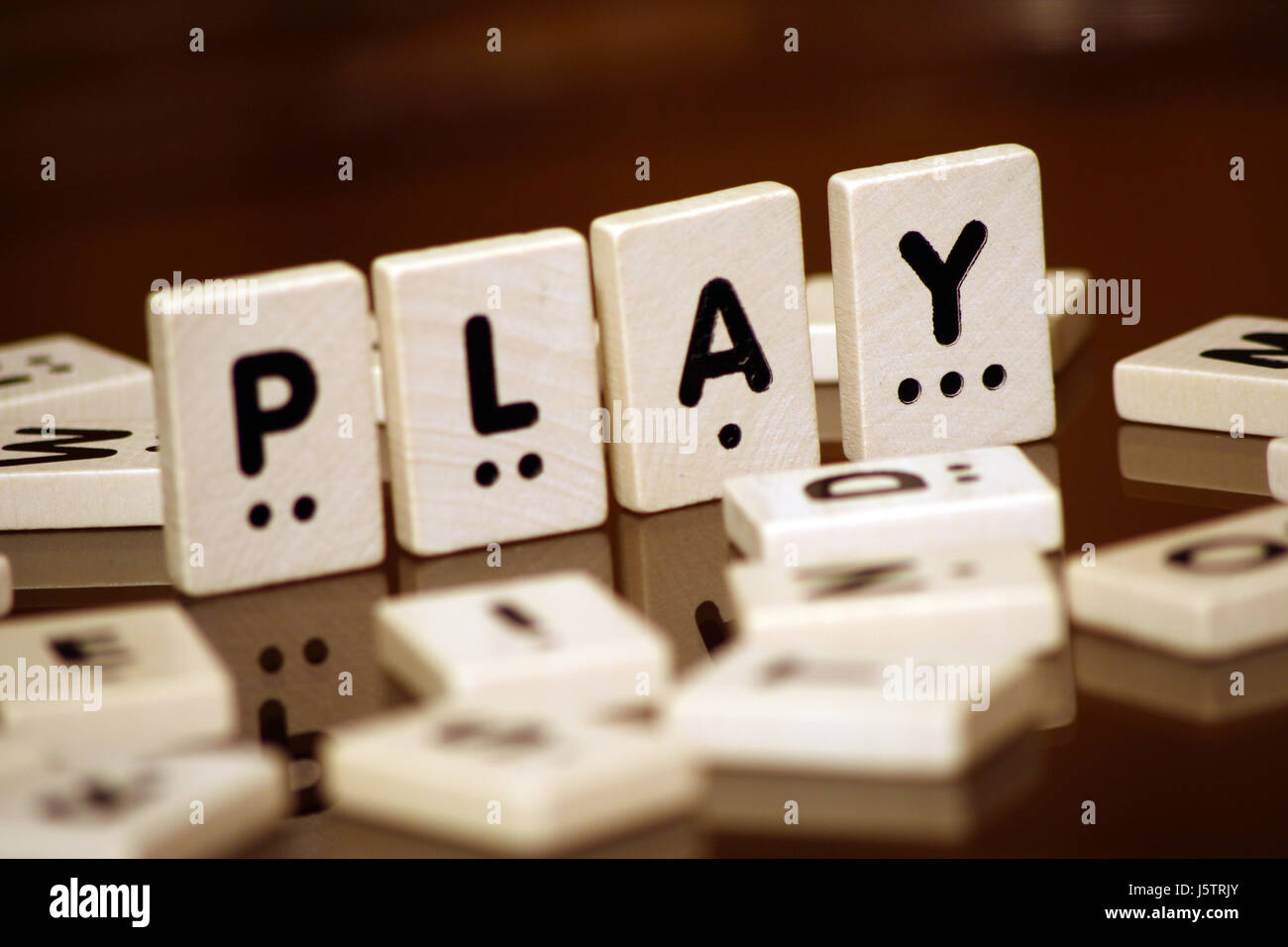 Typography play hi-res stock photography and images - Alamy