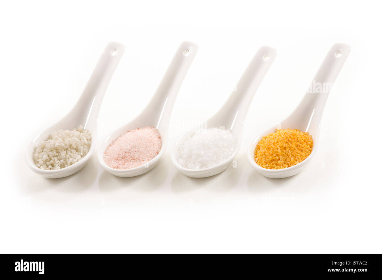 Himalayan pink salt studio shot Stock Photo - Alamy
