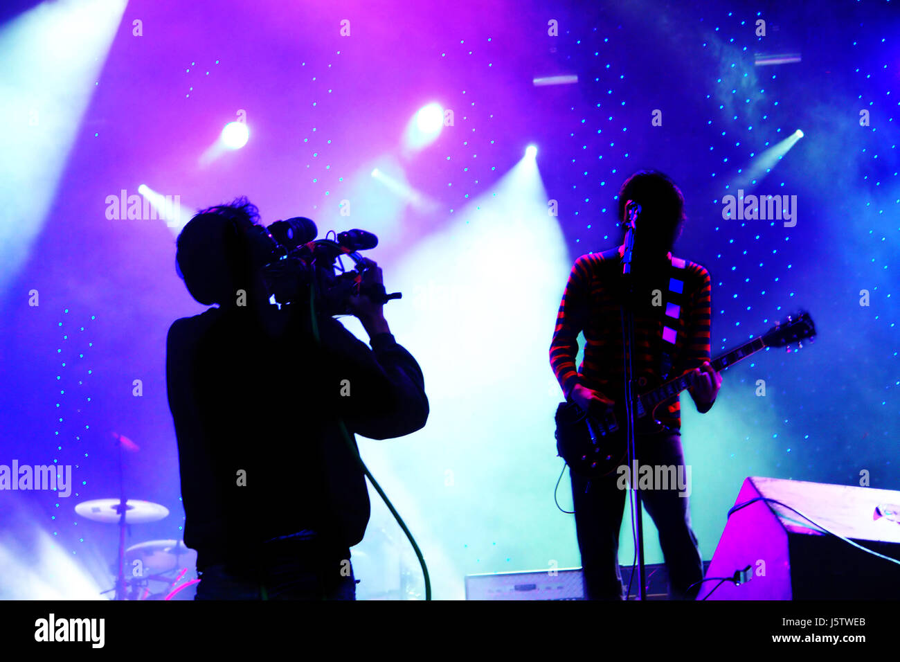 Cameraman recording hi-res stock photography and images - Alamy