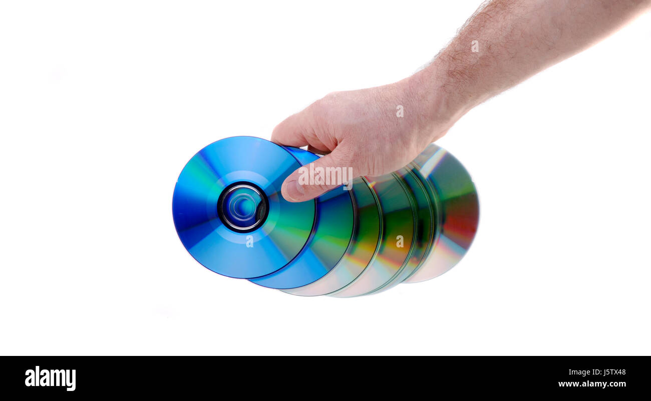 hand holding dvds Stock Photo - Alamy