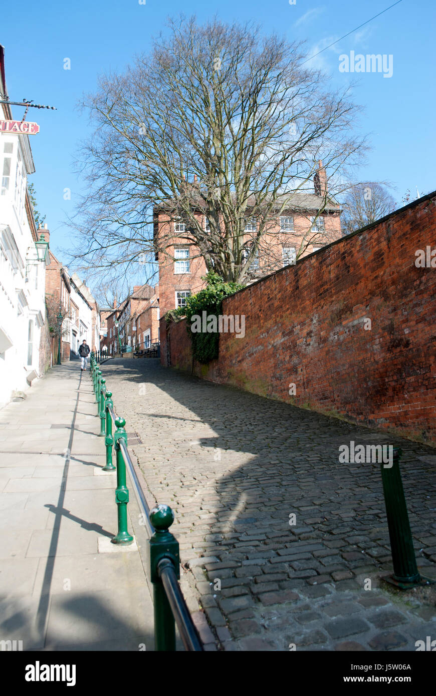 Steep Hill, Lincoln Stock Photo - Alamy