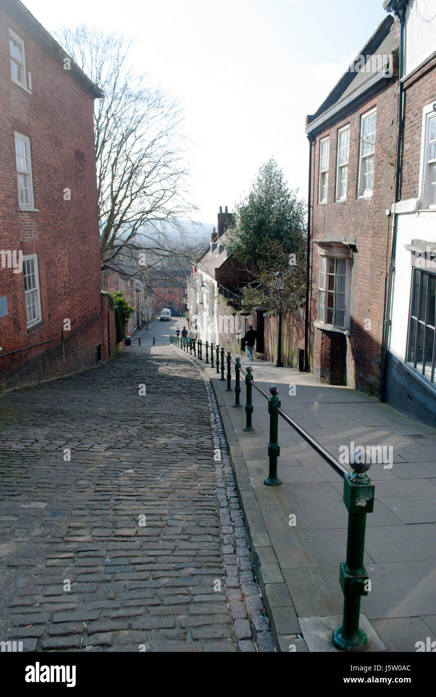 Steep Hill, Lincoln Stock Photo - Alamy