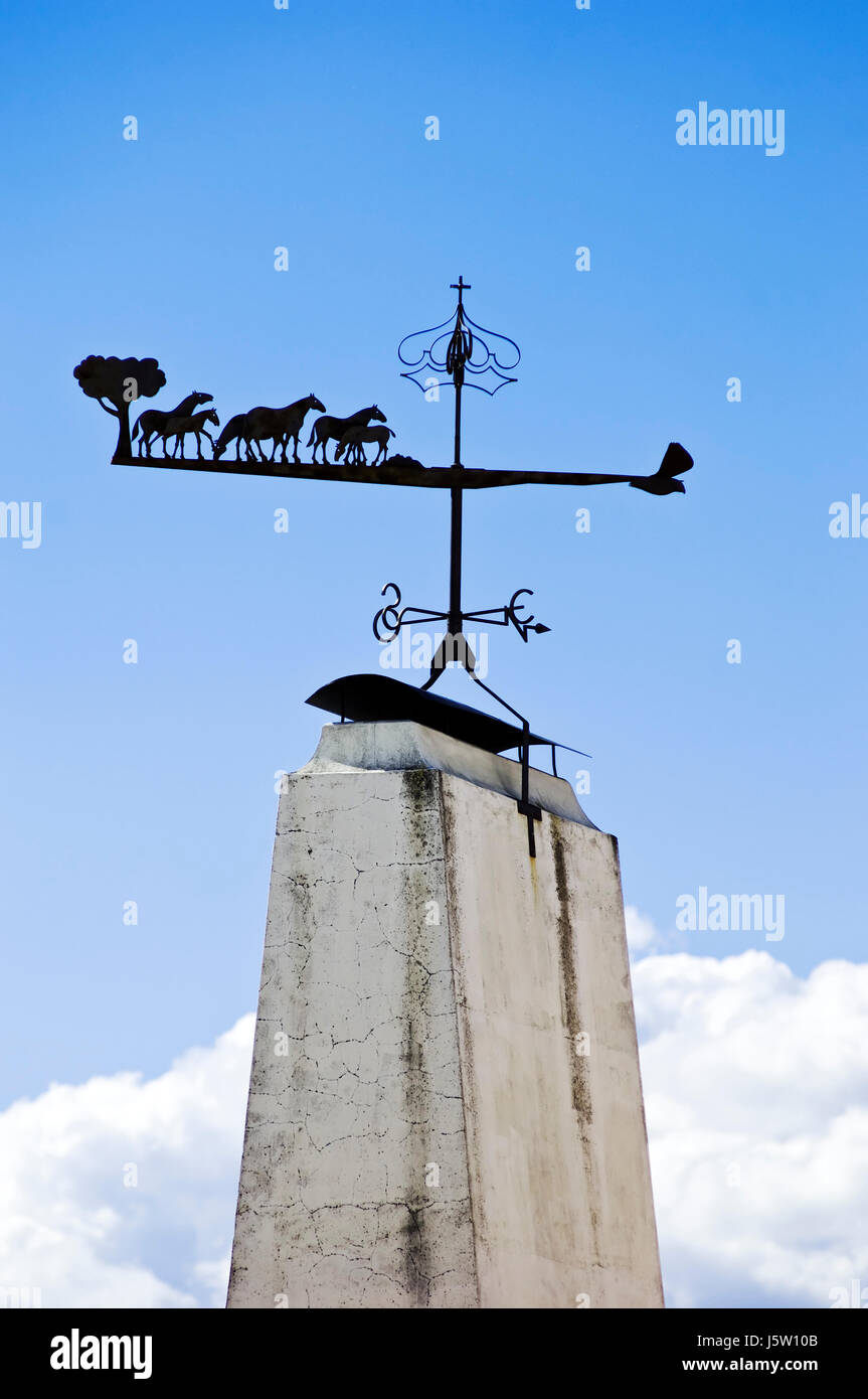traditional decoration weathercock weather vane rural chimney drainpipe ...