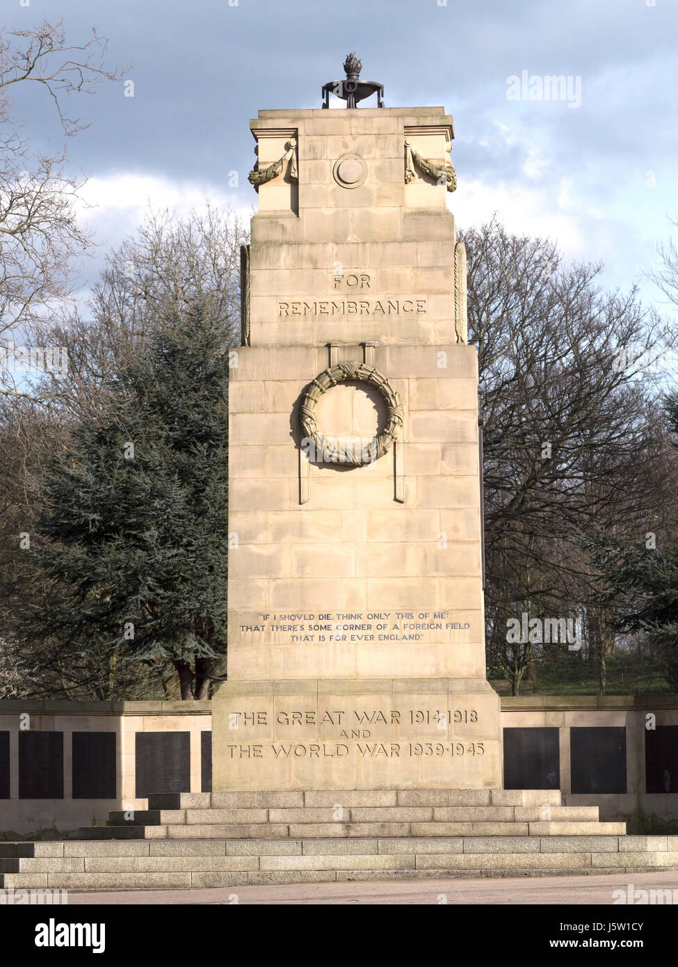 Rotherham Town War Memorial, Clifton Park, Rotherham, Yorkshire ...