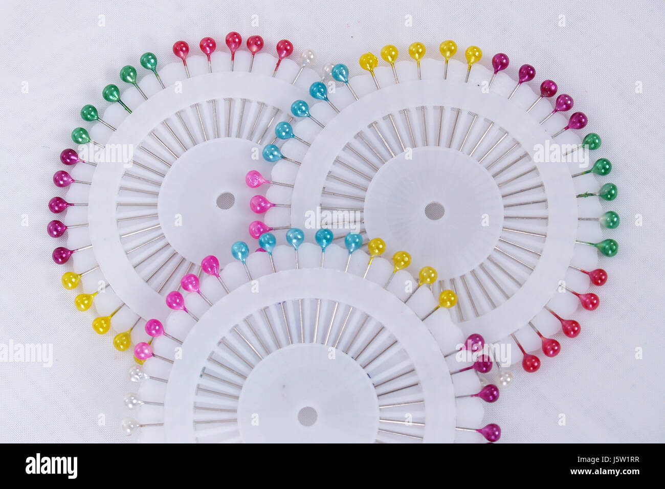 coloured colourful gorgeous multifarious richly coloured needles pins ...