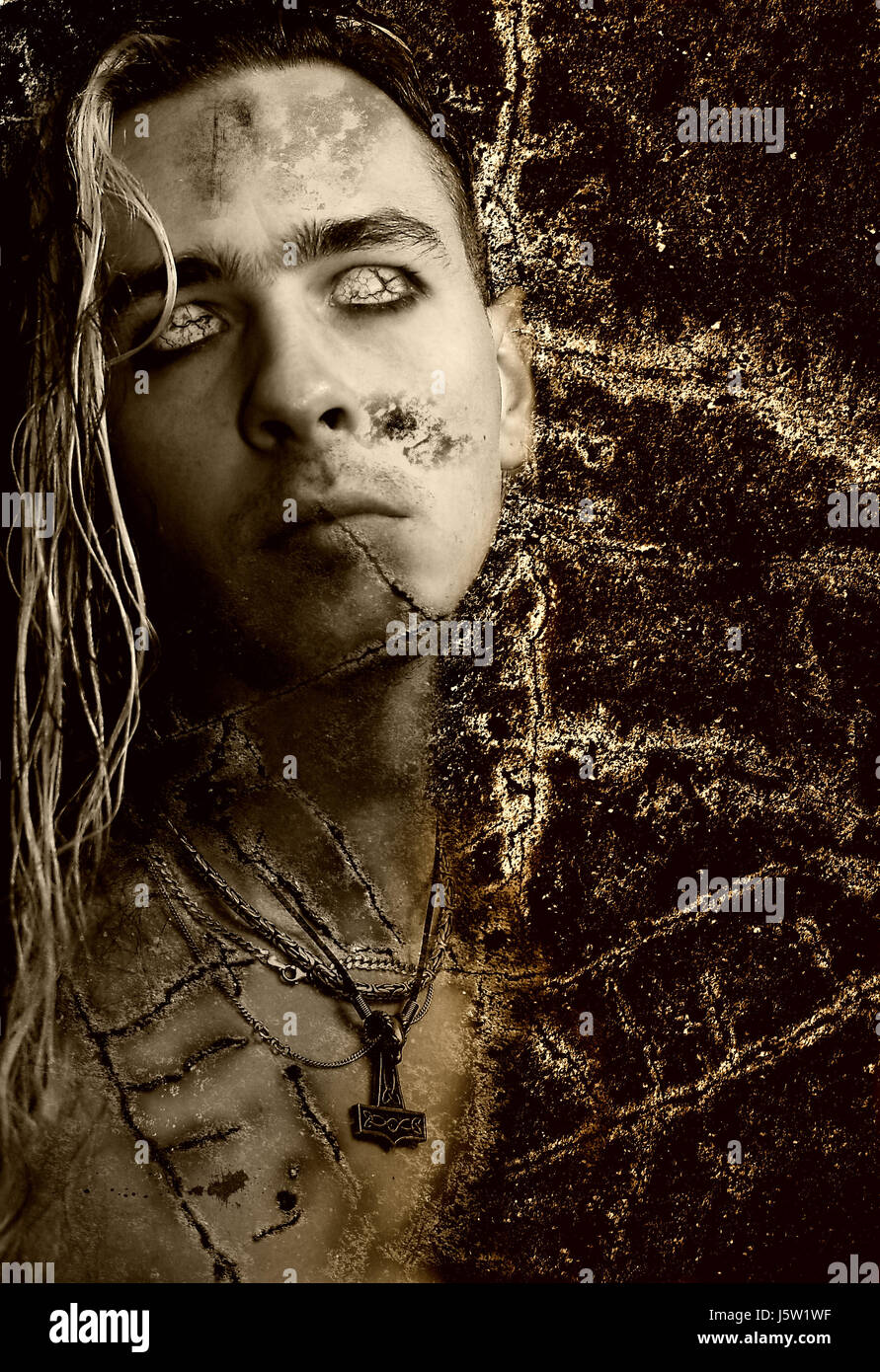 Portrait Man Sepia High Resolution Stock Photography and Images - Alamy