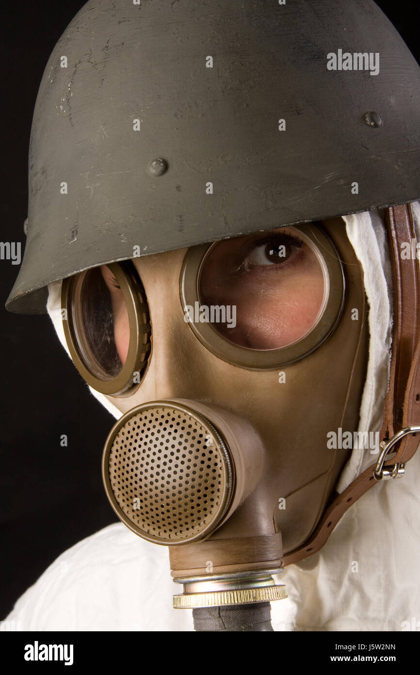 war protect protection gas military mask radioactive danger object army ...