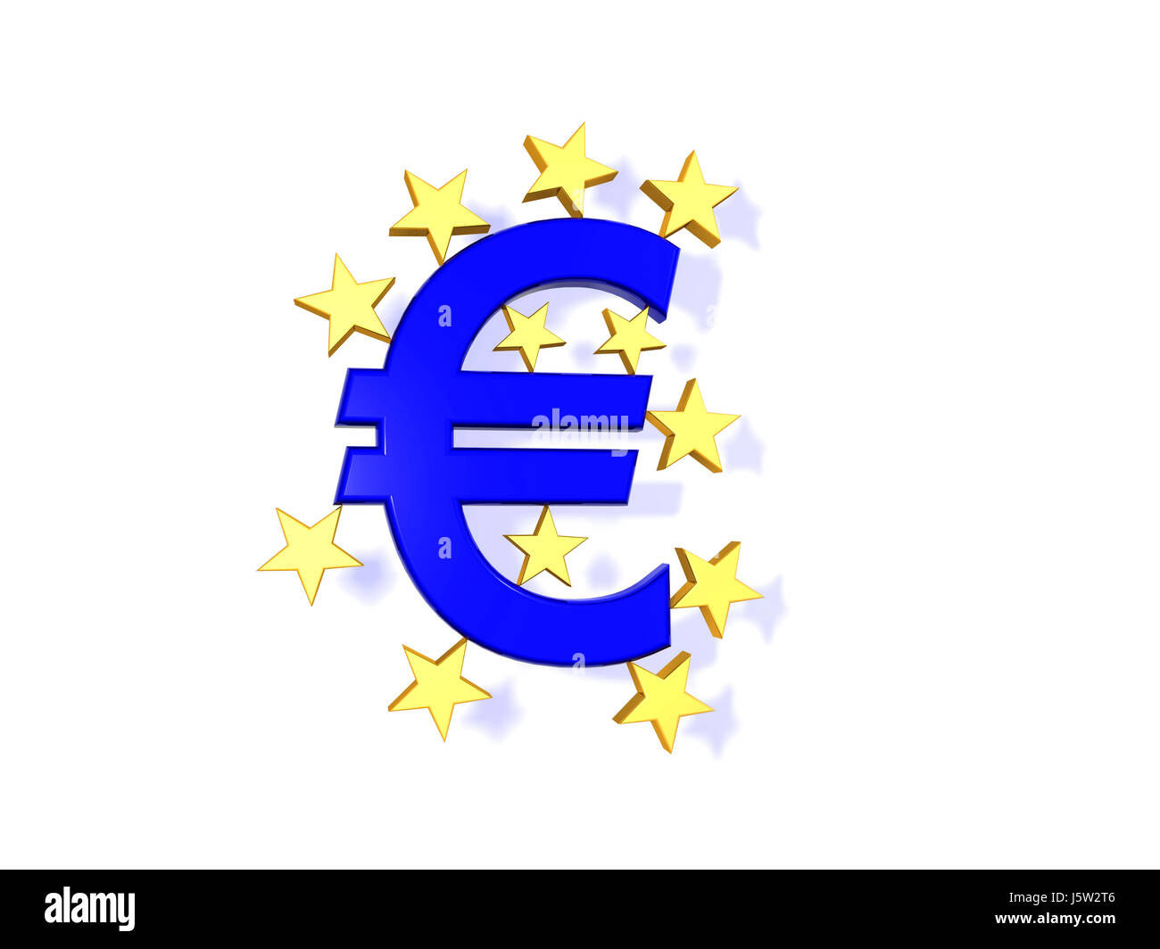 Eurozeichen Cut Out Stock Images & Pictures - Alamy