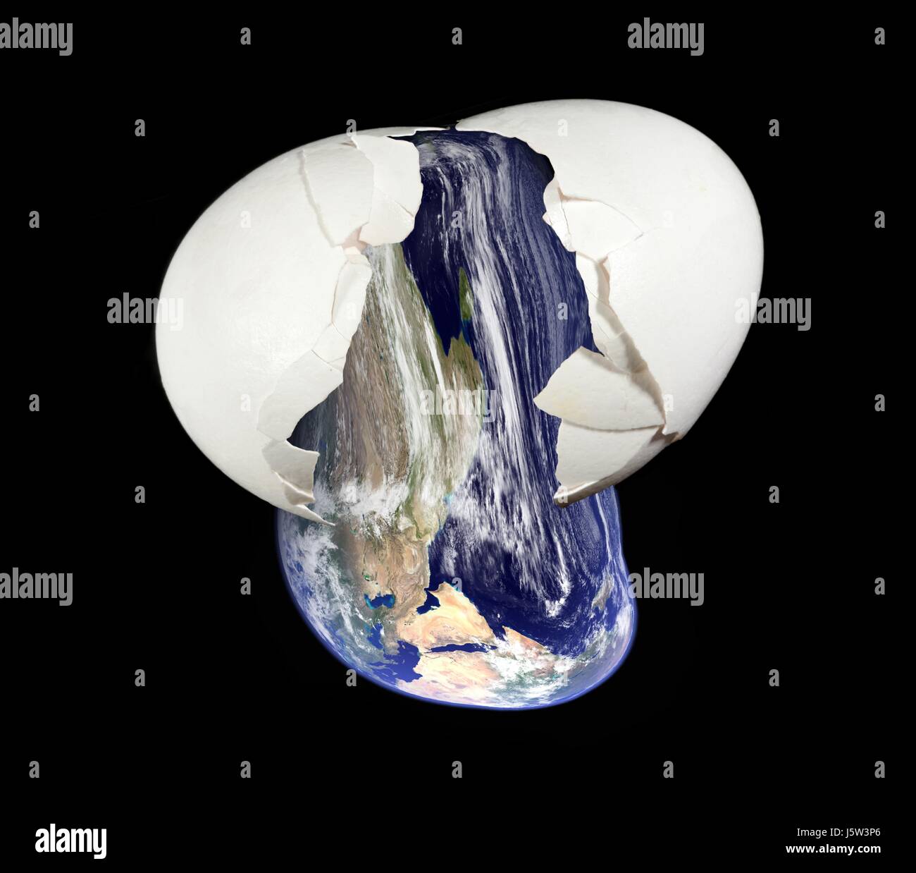 universe egg eggshell globe planet earth world beginning universe ...