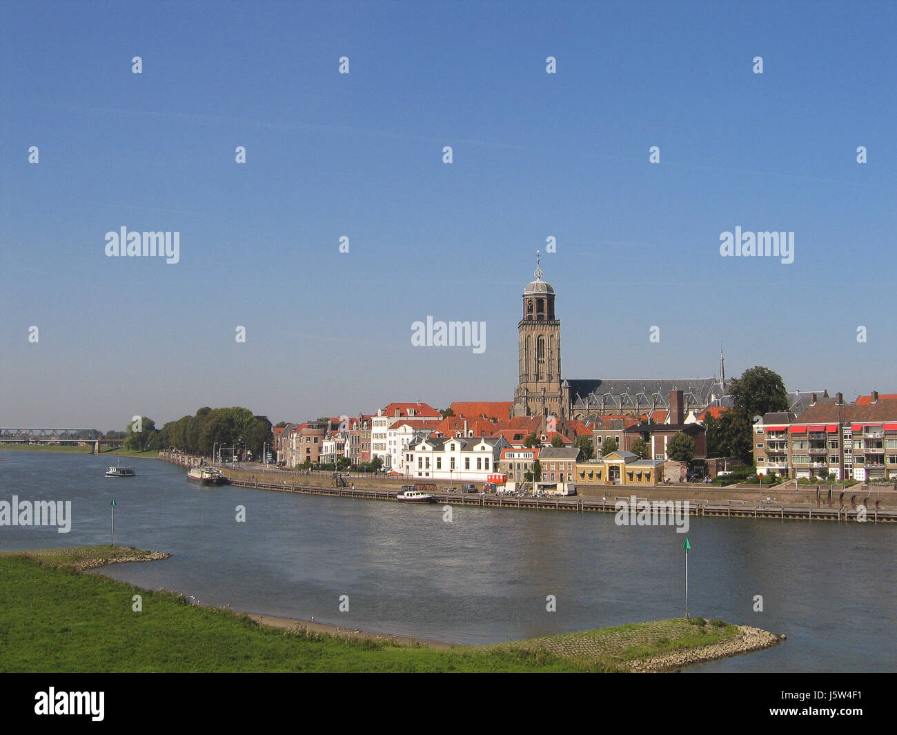 holland netherlands city view church city town picturesque promenade ...