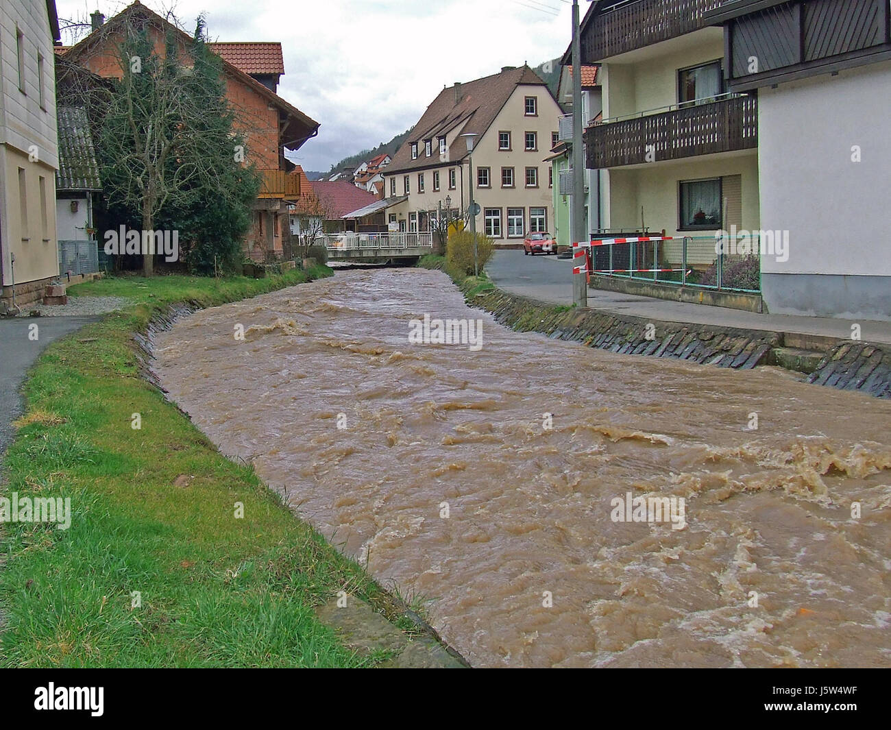 waters stream thunder-storm flood catastrophe natural disaster water ...