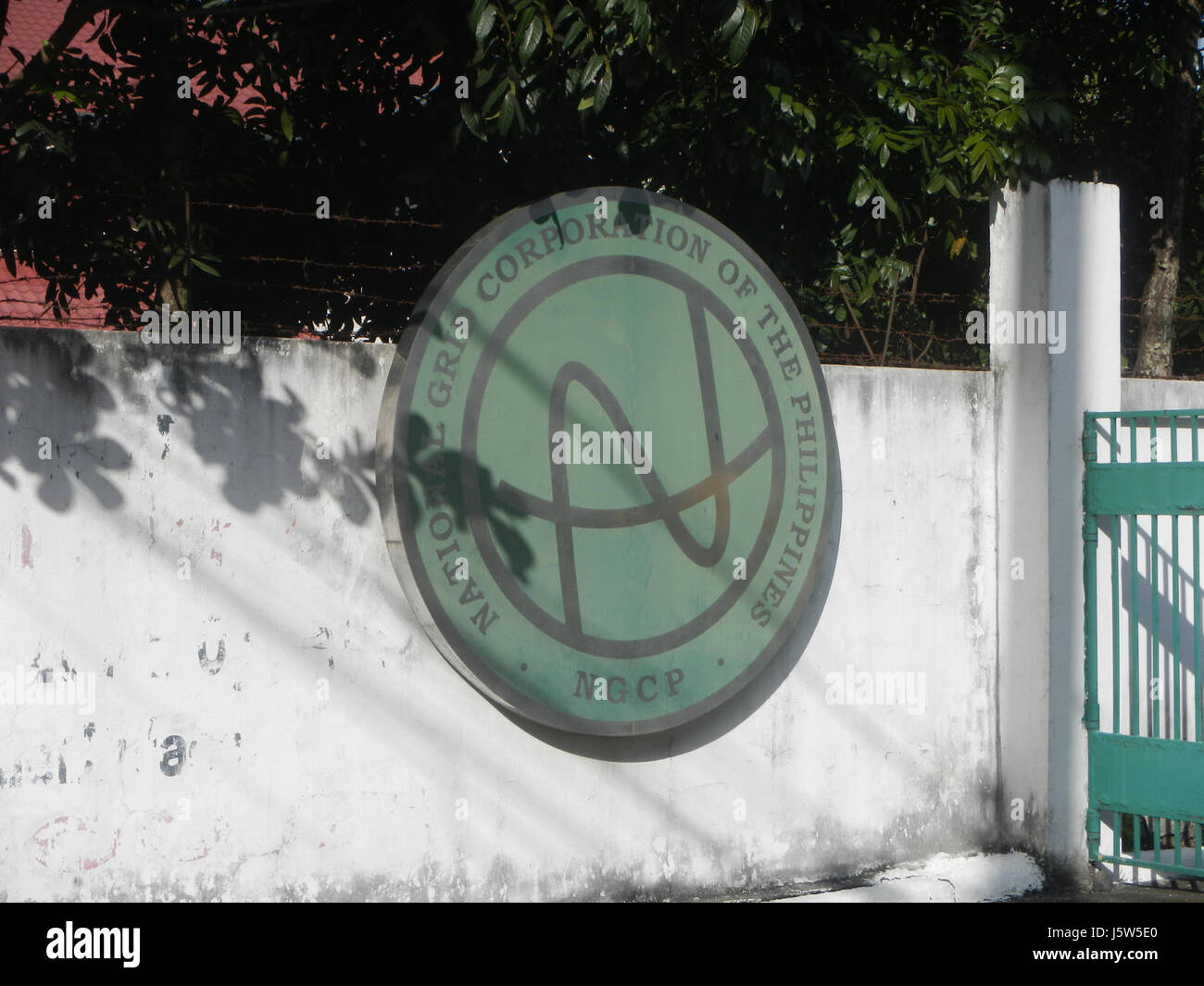 This image captures the National Grid Corporation of the Philippines ...