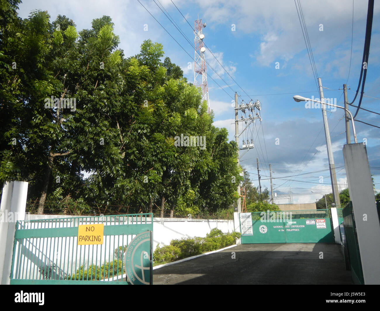 A photograph of the National Grid Corporation of the Philippines ...