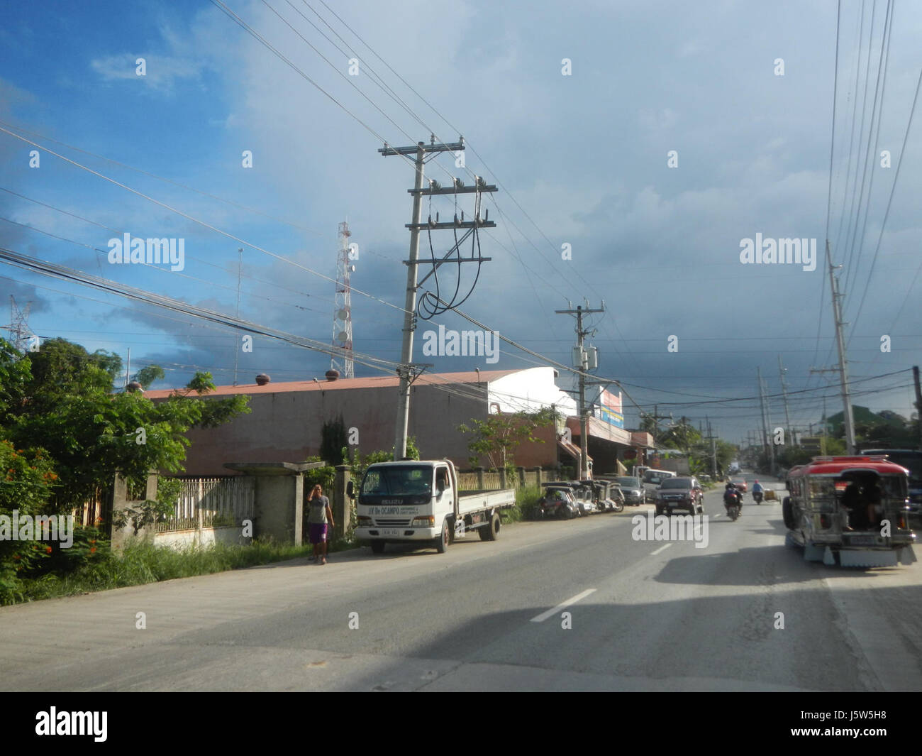 Galas Maasim Cruz na Daan in San Rafael, Bulacan, features local roads ...