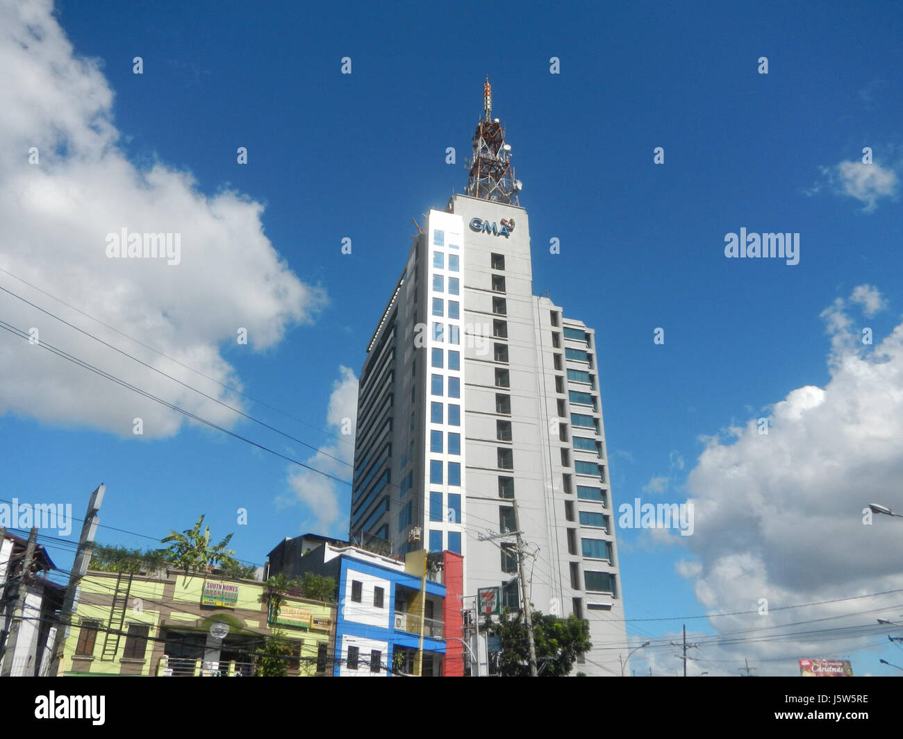 0408 GMA Network Center Timog Avenue Broadcasting 06 Stock Photo - Alamy