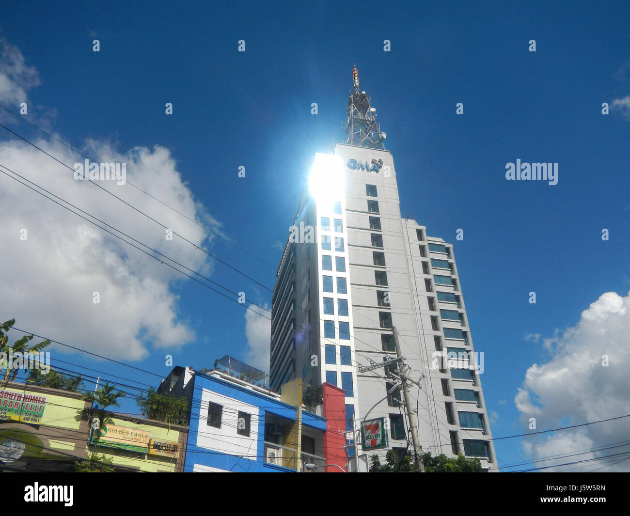 0408 GMA Network Center Timog Avenue Broadcasting 12 Stock Photo - Alamy