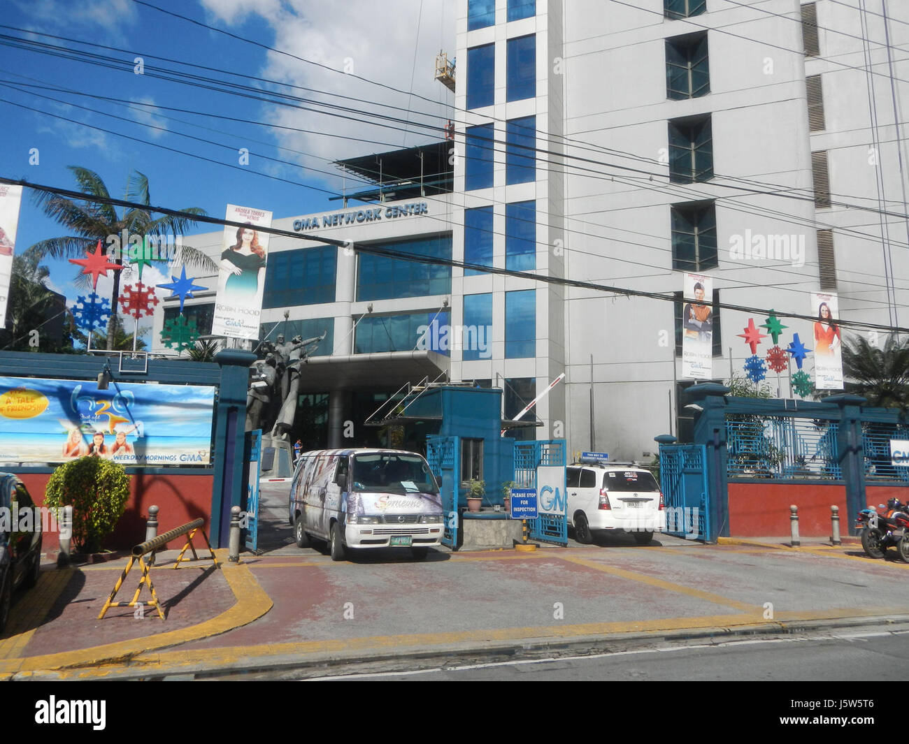 GMA Network Center, located along Timog Avenue, is a prominent ...