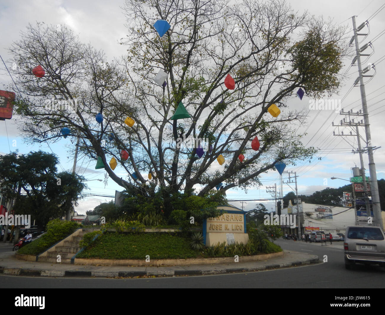 This image represents the area of Barangays San Jose and Dalig in ...