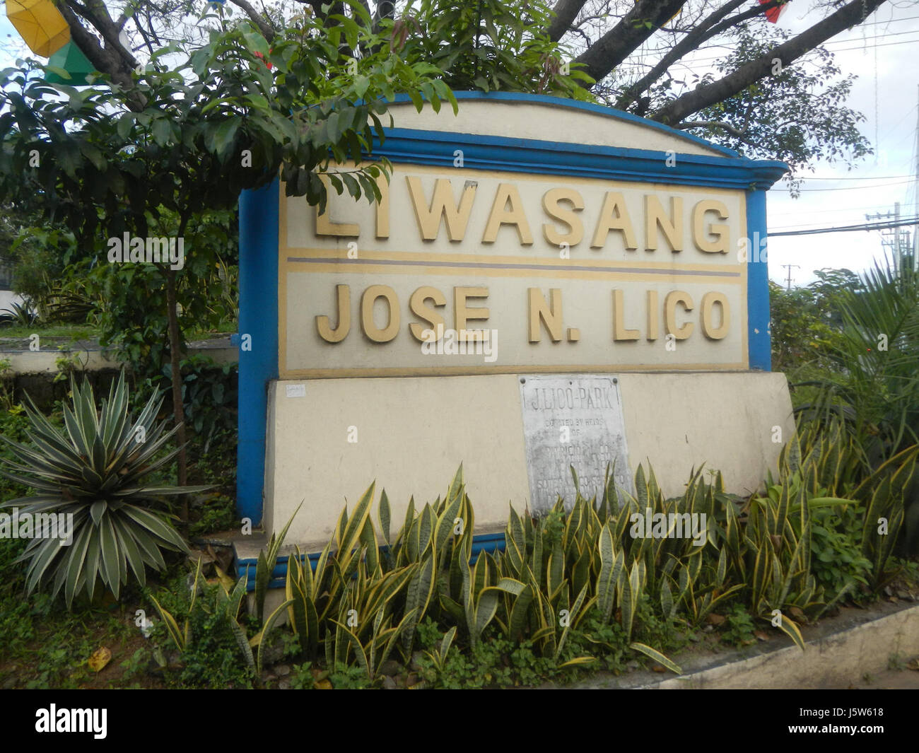 00958 Barangays San Jose Dalig Circumferential Road 21 Lico Park Antipolo City Stock Photo - Alamy