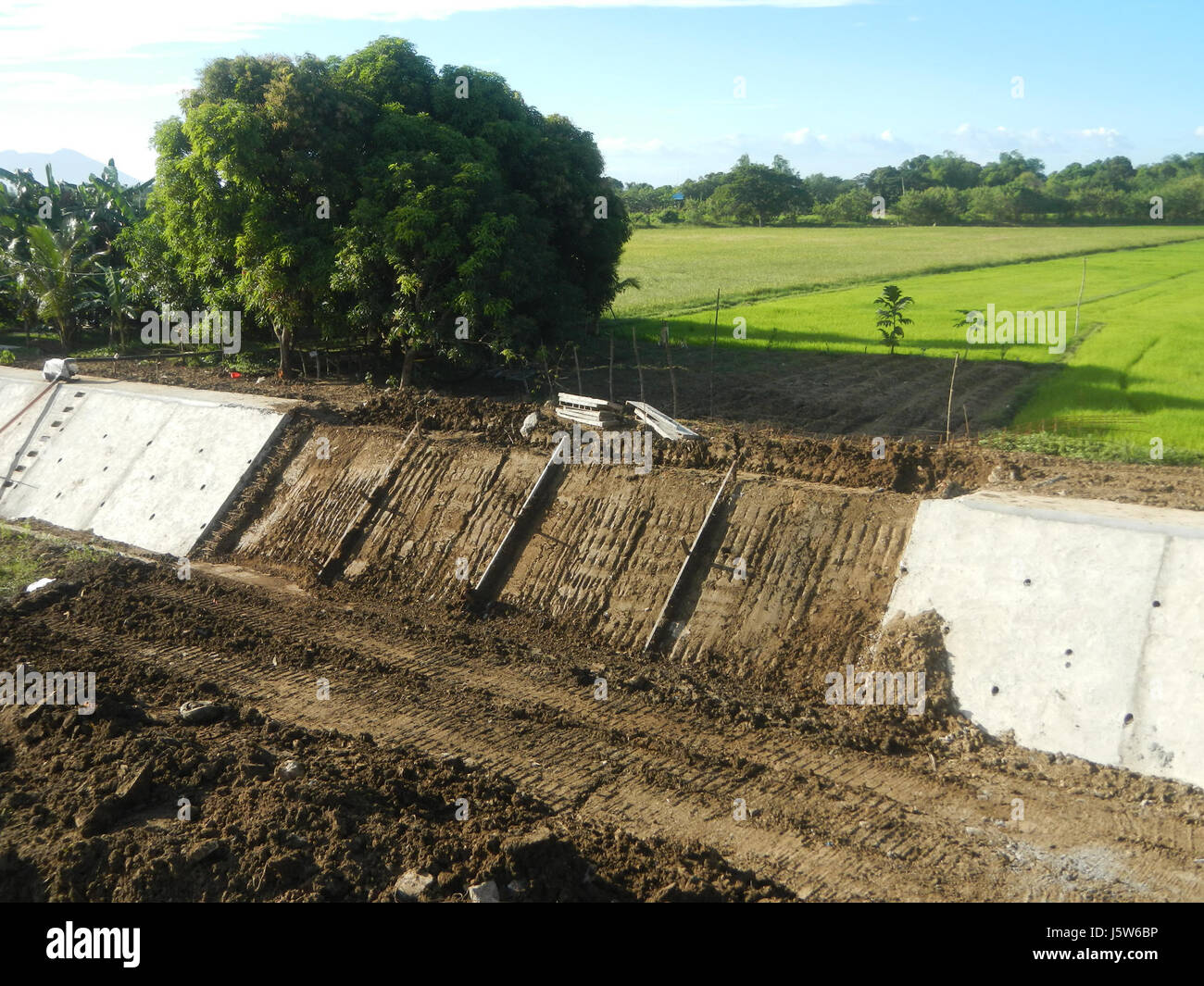0043 Tigpalas Bridges San Miguel River San Slope Walls Bulacan 01 Stock ...