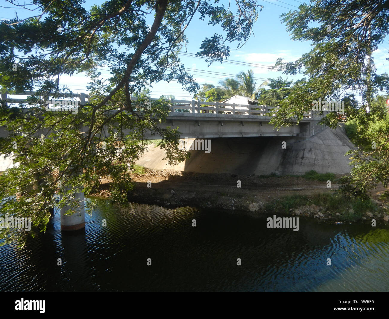 This image depicts the Tigpalas Bridges spanning the San Miguel River ...